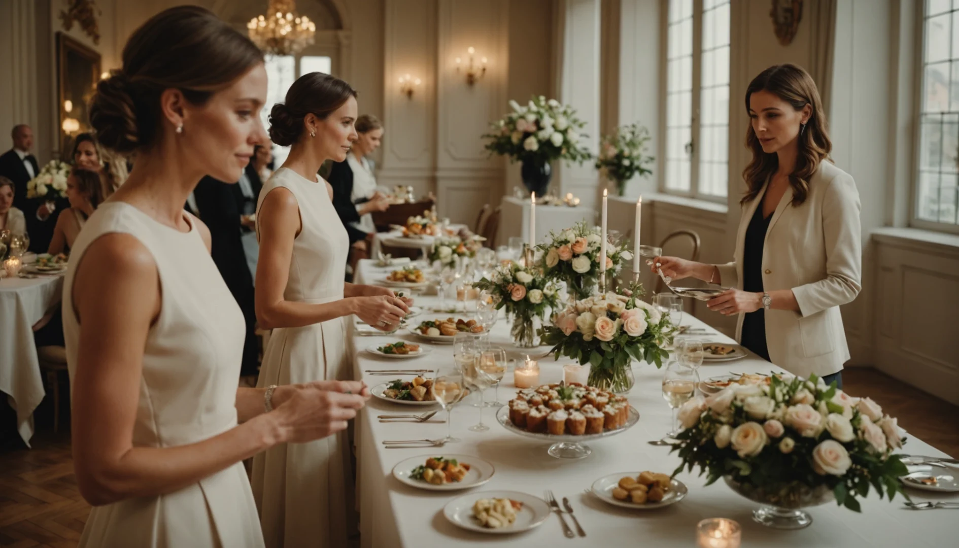 Buffet pot de départ: Chic, mets raffinés & ambiance élégante